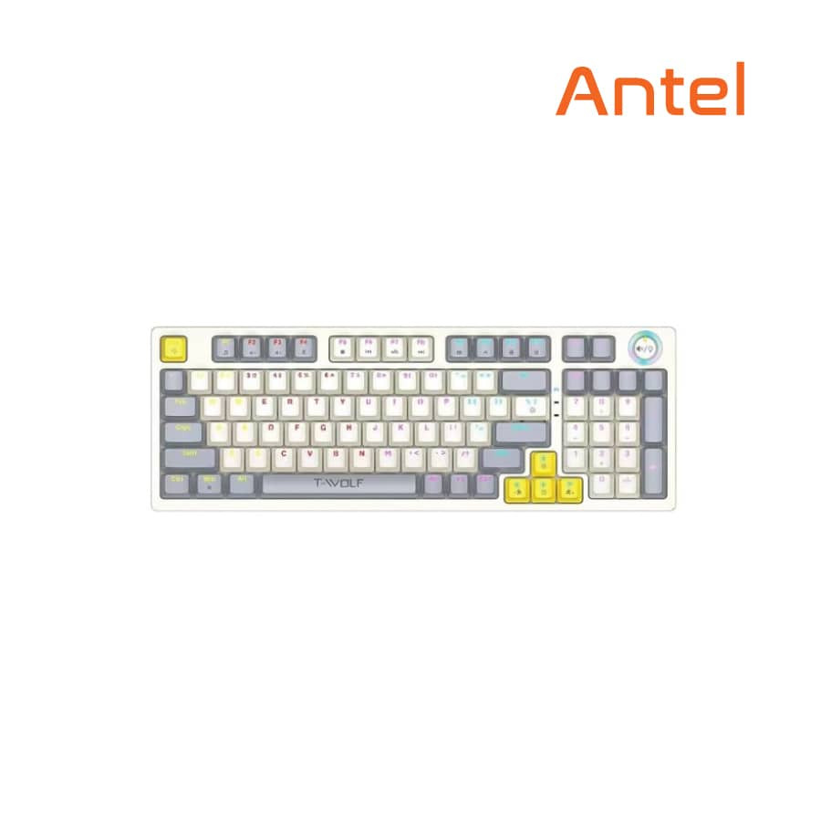 T-WOLF T50 97 Key Mechanical Keyboard With Knob
